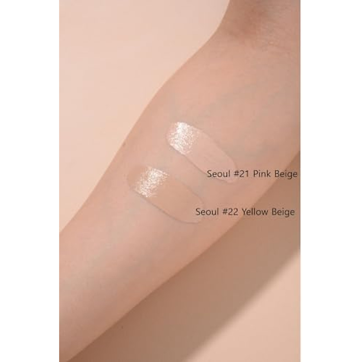 TROIAREUKE Seoul "Bridal" Cushion Foundation(#22, Yellow Beige), Korean Cushion Foundation, K-Beauty, Hydrating, Long-lasting, Lightweight, Natural Finish, Anti-Aging, Moisture, Whitening, SPF 50+