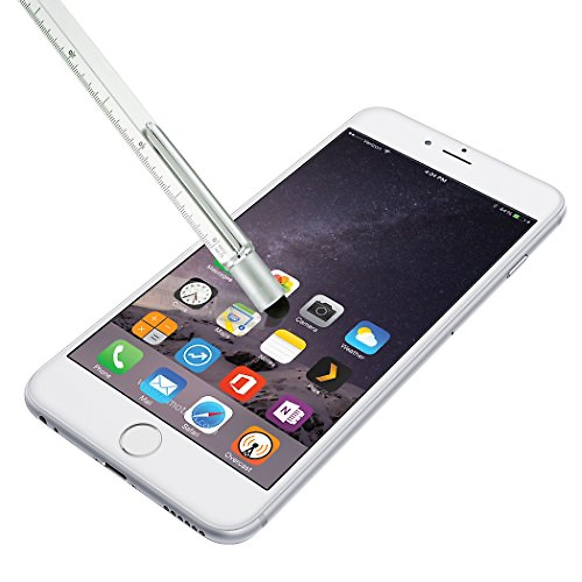 Monteverde USA One Touch Tool Pen, Fountain Pen, Silver (MV35233)