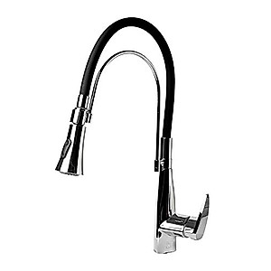 ALFI brand ABKF3001-PC Kitchen Faucet, 20.4"H, Polished Chrome