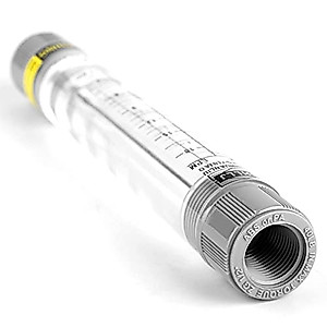 Water Flow Meter,Liquid Flow Meter,PC Cooling Flow Meter for Measuring The Flow Rate of Liquid Medium(0.5-5 GPM / 1.8-18 LPM)