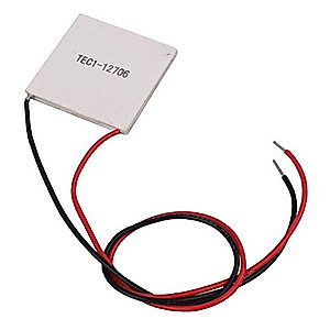 TEC1-12706 12V 60W 6A 40MMX40MM Heatsink Thermoelectric Cooler Cooling Peltier Plate Module 10pcs Compatible with Gaming Consoles/Devices