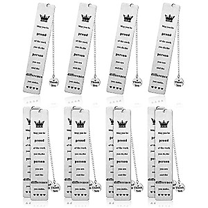12 Pieces Employee Appreciation Gifts Bulk Coworker Thank You Gifts Coworker Employee Bookmark Going Away Gifts Graduation Season Leaving Retirement Bookmark for Mentor Manager
