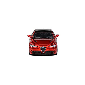solido S4313102 ALFA Romeo Giulia QUADRIFOGLI None Collectible Miniature Car, Red, 1/43ème