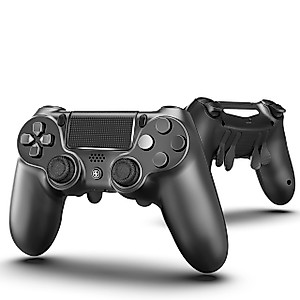 Sonicon Wireless Elite Controller w/ 4 Remappable Back Paddles, Customized Modded Gaming Controller Compatible for PS4, PC, Switch, Raspberry Pi Retropie Emulators