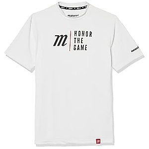 MARUCCI YOUTH HONOR THE GAME PERFORMANCE TEE WHITE Large