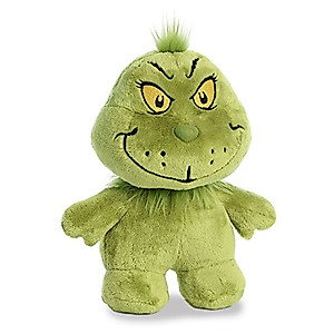 Aurora® Whimsical Dr. Seuss™ Dood Plushie™ Grinch Stuffed Animal - Magical Storytelling - Literary Inspiration - Green 8.5 Inches