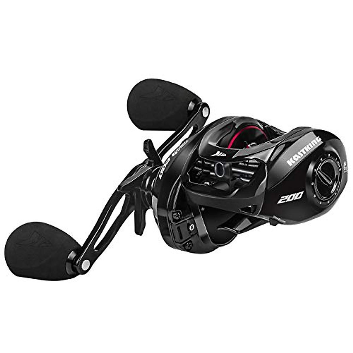 KastKing Royale Legend II Size 200 Baitcasting Reels, 6.4:1 Gear Ratio Fishing Reel, Right Handed