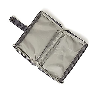 Baggallini womens Carryall Case, Dark Grey Camo Print, One Size US