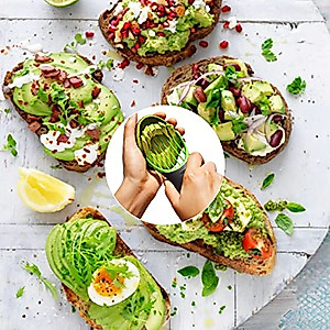 3-İn-1 Avocado Slicer, Avocado Cutter Tool, Avocado Slicer Seed Remover, Multifunctional Avocado Peeler, Fruit Slicer