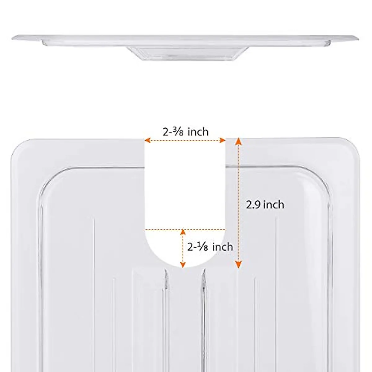 HOMENOTE Sous Vide Container 12 Quart with Lid & Rack and Sleeve - BPA Free Complete Sous Vide Accessories Kit with Cookbook For Anova and Most Sous Vide Cookers