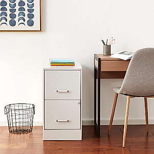Lorell SOHO 22" 2-Drawer File Cabinet