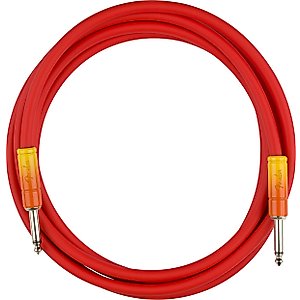 Fender Instrument Cable, 1/4" Straight, Tequila Sunrise (990810200)