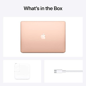 Late 2020 Apple MacBook Air with Apple M1 Chip (13 inch, 8GB RAM, 256GB SSD) Gold (Renewed)