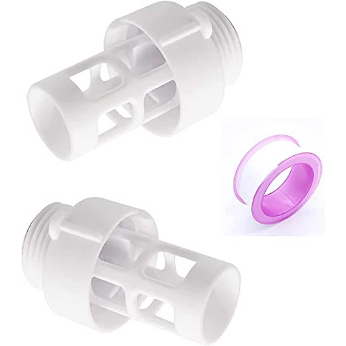 Fuoequl Garden Hose Drain Plug Connector/Adapter Kit for Intex Part Number 10184 Adapter for Round Swimming Pool 2 Pack