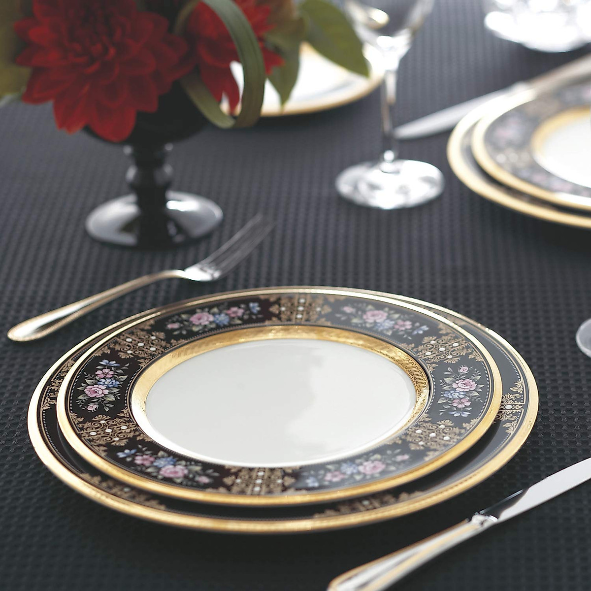 Noritake Evening Majesty Oval Platter, 14-inches