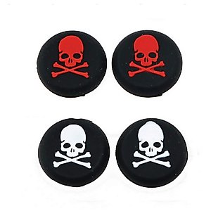 Silicone Analog Controller Grips Cap Thumb Stick Joystick Cover for PS4 PS3 Xbox 360 Xbox One Nitntend Switch Pro Wii u Controller Game Accessories (E)