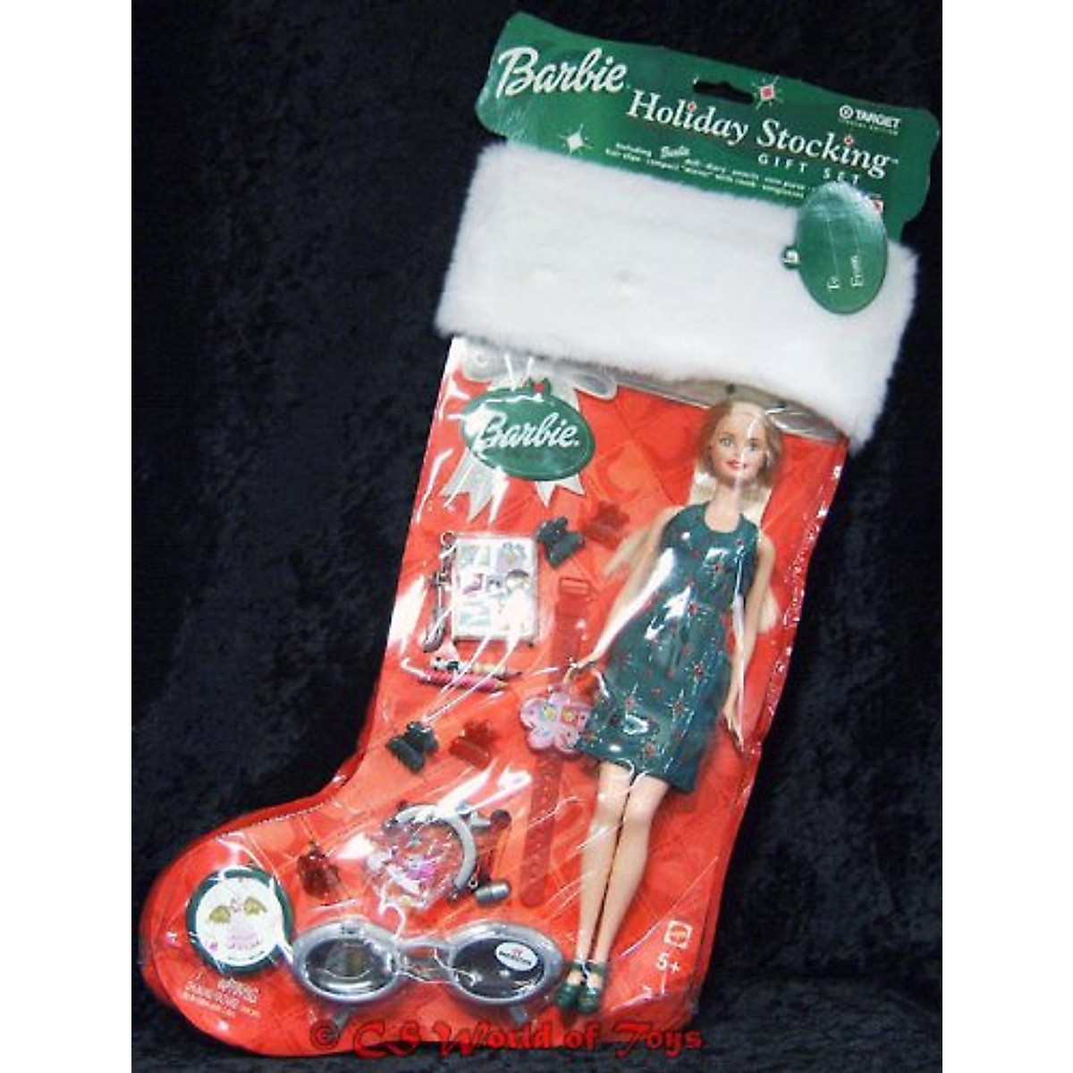 Barbie Holiday Stocking Gift Set 2003