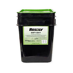Lipha Tech Resolv Soft Bait Rodenticide 16 lbs Pail (604 X 12 Grams)