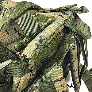 TAC Force WebTac Utility Backpack, Digital Woodland