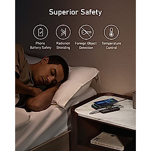 Anker Wireless Charging Station, 533 Wireless Charger (3-in-1 Stand) for iPhone 13, 13 Pro, Samsung, AirPods Pro, Apple Watch 1-6 (Only Compatible with Original 3.3ft Watch Cable, Not Included)