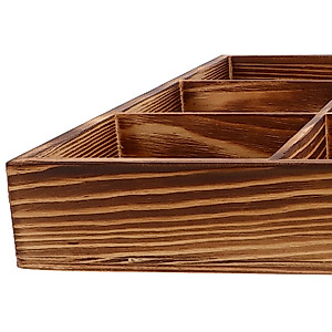 HOMSFOU Box Sugar Packet Holder Small Storage Containers Sugar Packet Organizer Kitchen Countertop Organizer Coffee Bar Organizer Coffee Holder for Countertop Bracket Tea Wood