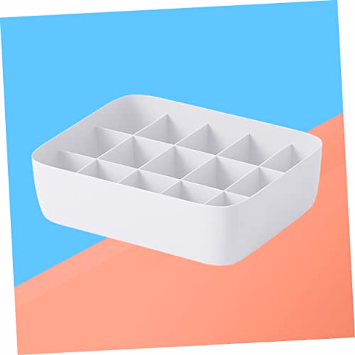 Zerodeko Box Plastic Storage Boxes Plastic Baskets Vanity Storage Organizer Bra Drawer Organizer Panties Drawer Organizer Underwear Storage Box Storage Basket Stackable Basket Divider Sock