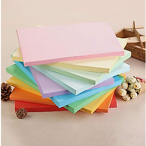100 Sheets Colored Paper Printing Paper Copy Paper A4 Size Double Sided Lightweight Paper Construction Paper for Office School Statiionary Supply Art