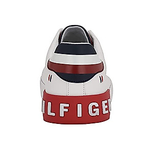 Tommy Hilfiger Rezz White/Red Multi 10.5 D (M)