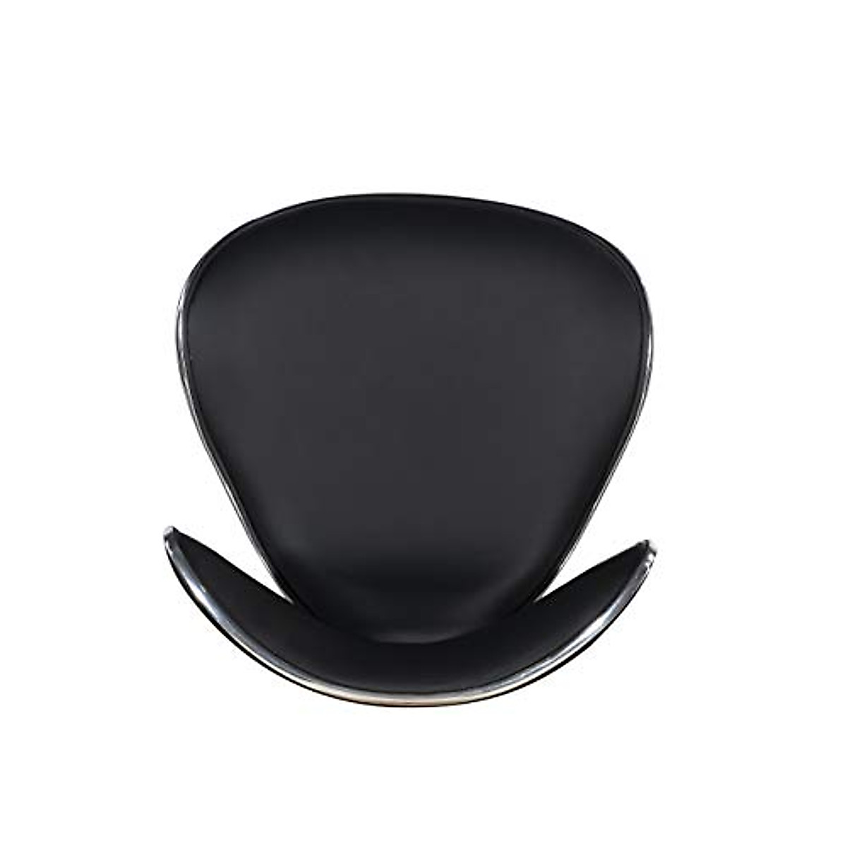 Powell Furniture Powell PU, Chrome/Black Barstool