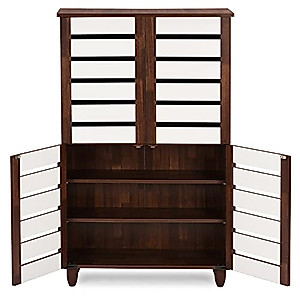 IZAB 4 Door Shoe Cabinet