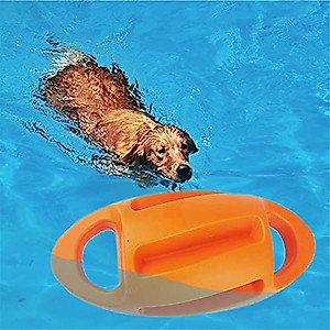 chenmgen Chewing Toys Interactive Training Dog Toy Toy Dog Dog Vocal Toys Bite Pub Blowing Rubber Toy Rugby Toy Roop,Orange