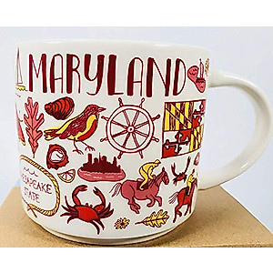 Starbucks Maryland Mug Been There Series Across The Globe Collection
