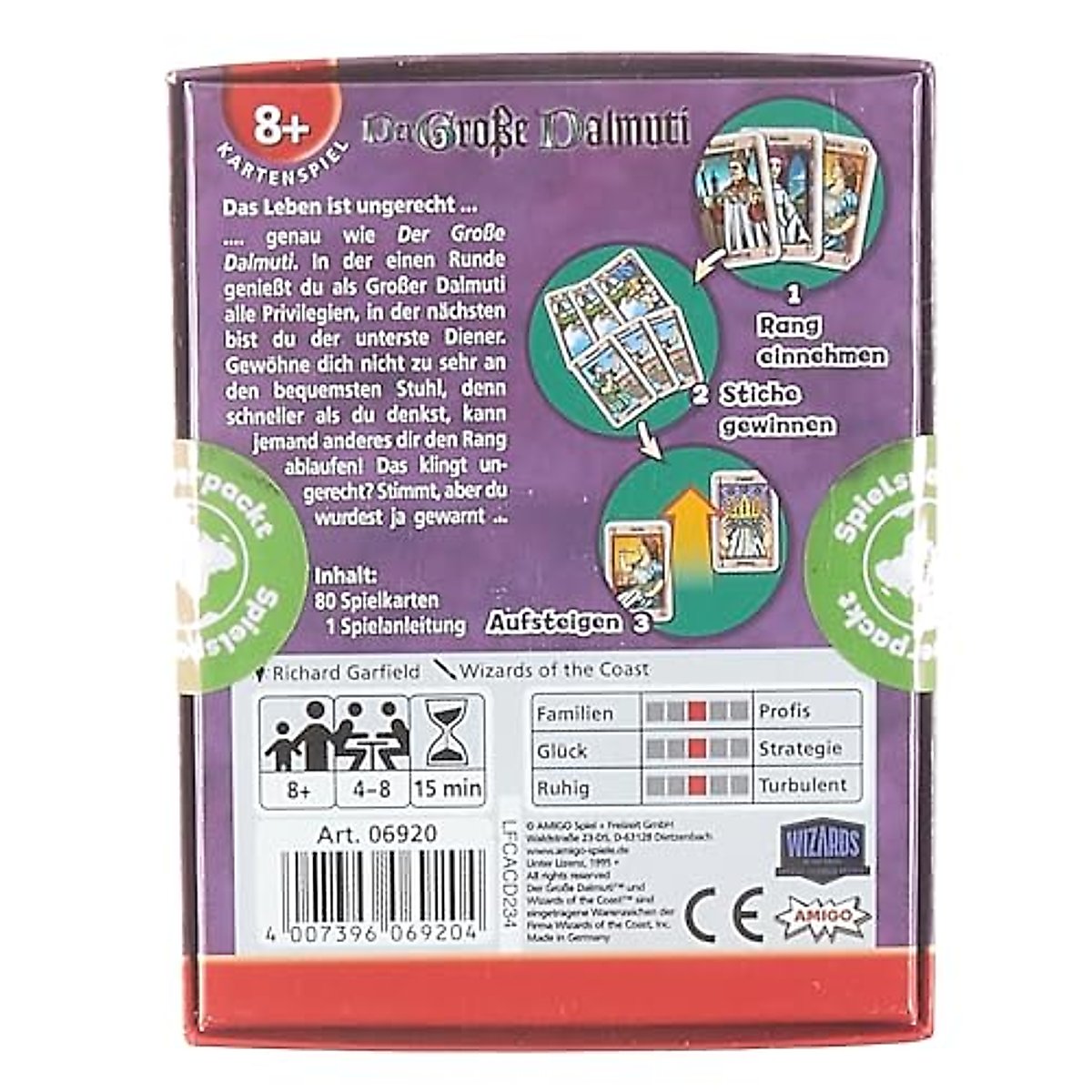 AMIGO 6920 "The Great Dalmuti Cardgame