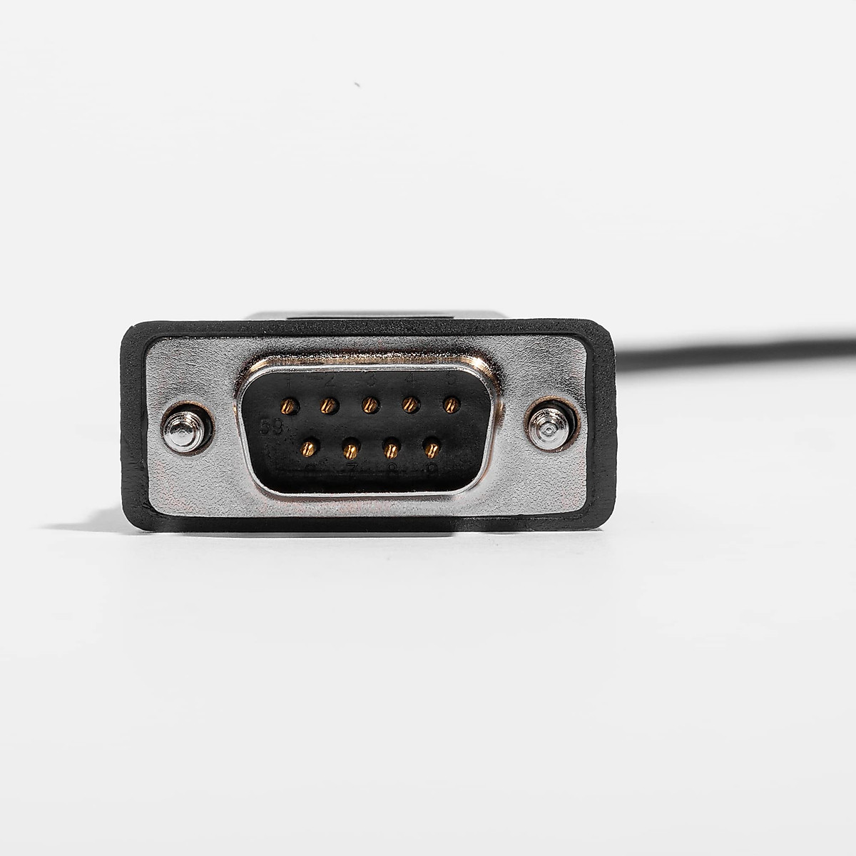 LIANSHU DB9 Male to DC3.5mm Male Serial RS232 Cable 6feet DB9 Male to 3.5mm Serial Cable L= 6FT Black