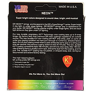 DR Strings HI-DEF NEON Acoustic Guitar Strings (NMCA-10)