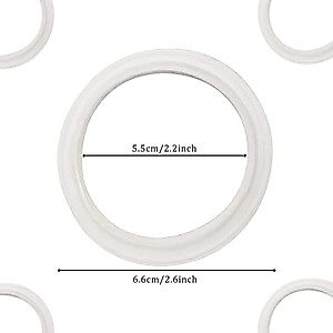3 Pcs 54mm Silicone Steam Ring, Breville Espresso Machine Accessories Replacement Part Group Head Seal Gasket for 870/860/840/810/450/500/878/880