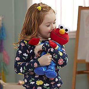 Sesame Street Lullaby & Goodnight Elmo Plush Toy, Singing and Talking Elmo Stuffed Animal for Toddlers and Preschoolers 18 Months and Up