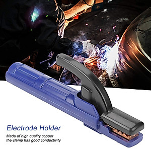 Welding Electrode Holder 300A Electrode Holder Insulated Copper Welding Clamp for Welding Machine