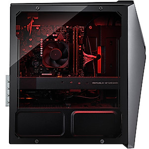 ASUS GL10DH-PH552 Gaming & Entertainment Desktop PC (AMD Ryzen 5 3400G 4-Core, GeForce GTX 1650, 32GB RAM, 512GB PCIe SSD + 6TB HDD (3.5), WiFi, USB 3.2, HDMI, Win 11 Pro) Refurbished