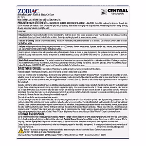 Zodiac Breakaway Flea and Tick Collar for Cats, 13"