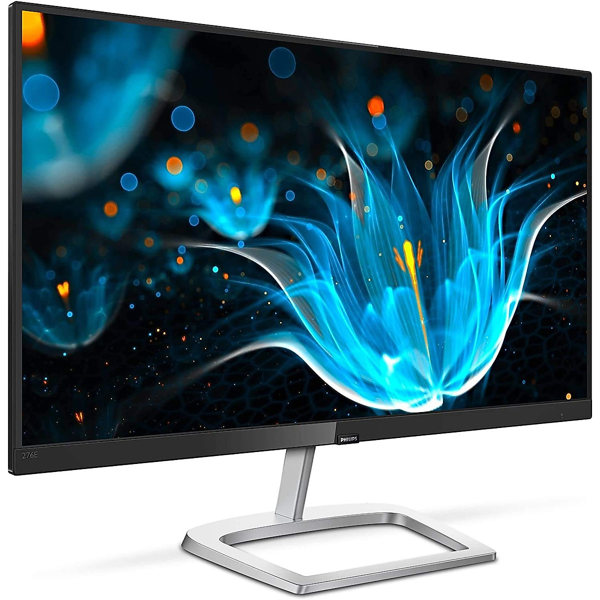 Philips E- line 276E9QDSB, 27-inch IPS LED FHD Free Sync LCD Monitor w/Ultra Wide-Color (1920x1080) - Glossy Black/Glossy Silver (Renewed)