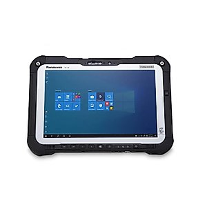 Panasonic Toughbook G2, FZ-G2 MK1, 10.1inch Gloved Multi Touch+Digitizer, Intel Core i5-10310U 1.7GHz, 16GB, 512GB SSD, WiFi 6, BT,8MP Rear Camera, Win 10 Pro, Tablet Only Silver 4-10.99 inches