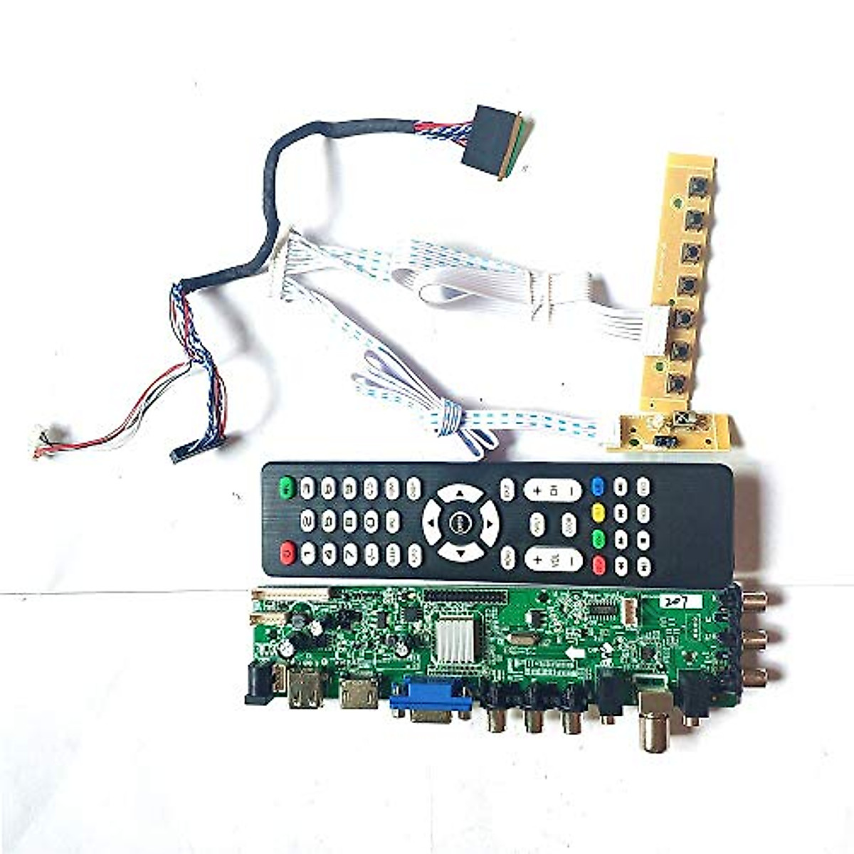 for M101NWT2 R0/R1/R2/R3/R4 M101NWT4 R3/R0 DVB Digital 40-Pin Panel LVDS 1024600 HDMI VGA USB AV 3663 LCD Controller Board Kit (M101NWT2 R1)