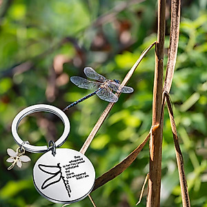 BNQL Inspirational Dragonfly Gifts Dragonfly Lover Gifts They Whispered to Her You Cannot Withstand the Storm She Whispered Back I am the Storm (SILVER)