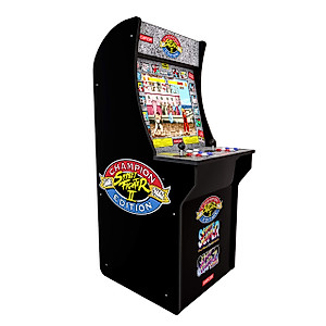 ARCADE1UP Street Fighter - Classic 3-in-1 Home Arcade, 4Ft
