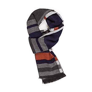 MELIFLUOS DESIGNED IN SPAIN Scarf for Men Reversible Elegant Classic Cashmere Feel Scarves for Spring Fall Winter (TA04-2)