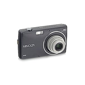 Minolta 20 Mega Pixels Digital Camera, 5X Optical Zoom & HD Video with 2.7" LCD, Black (MN5Z-BK)
