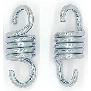 700lbs Weight Capacity Hammock Chair Spring for Porch Swings Hanging Chairs 2 Pieces Suspension Hooks