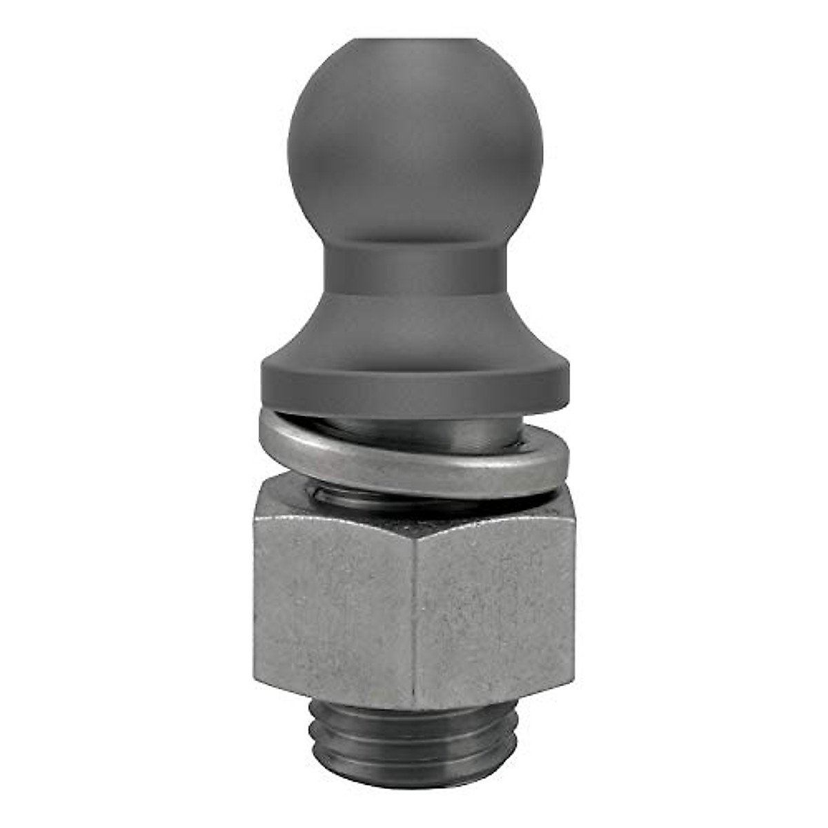 CURT 40088 Raw Steel Trailer Hitch Ball, 30,000 lbs, 2-5/16-Inch Diameter, 2 x 3-1/2-Inch Shank