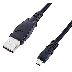 MaxLLTo 5ft Extra Long USB Data Battery Power Charger Cable Cord Lead for Nikon Coolpix S6500 S6000, S6100, S6150, S6200, S6300, S6400, S6600, S6800, S8000, S8100, S8200,S9050, S9100, S9200, S9300, S9400, S9500
